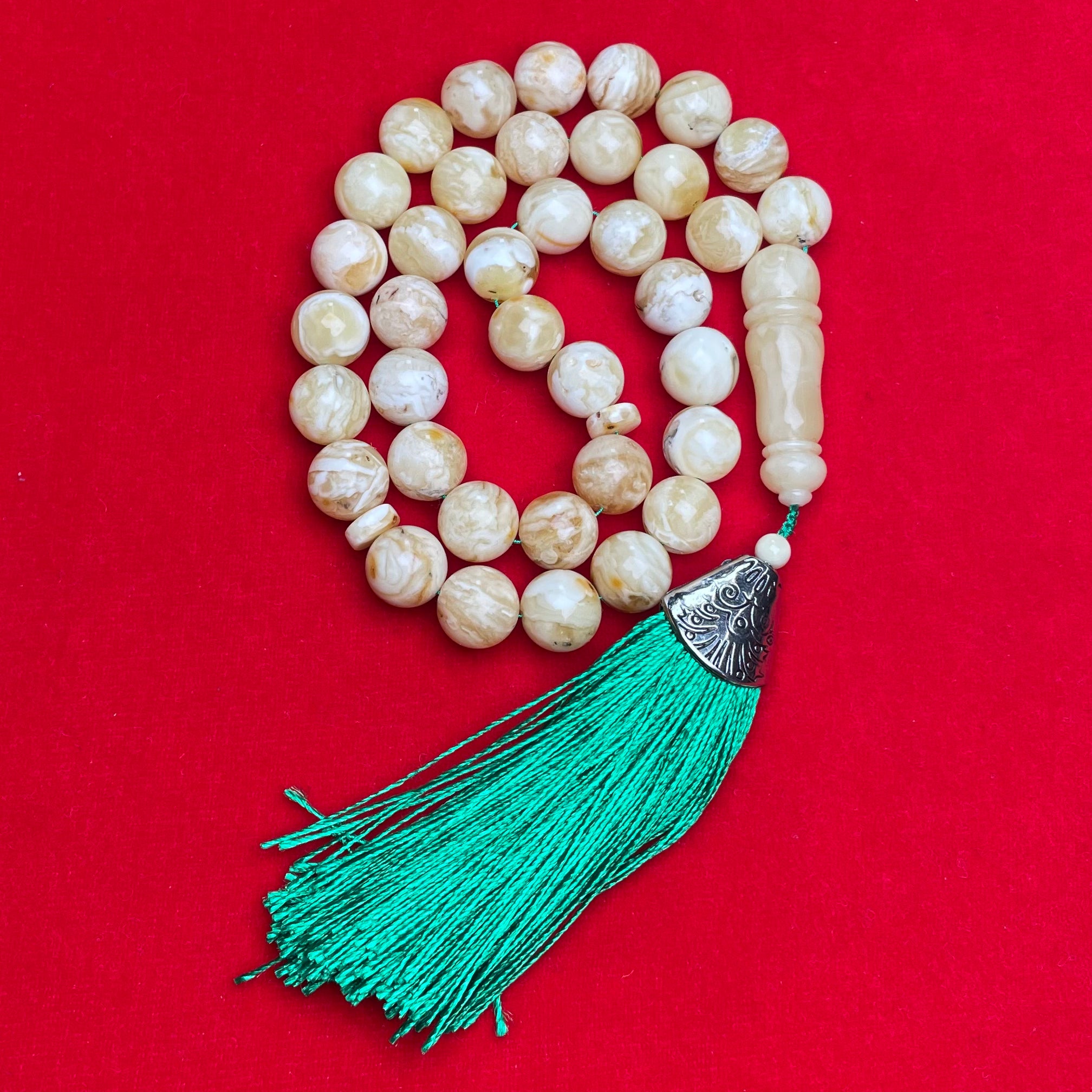 Baltic Amber Islamic Tasbih|Misbaha Rosary 33 Prayer Beads 11.7mm|40.4 ...