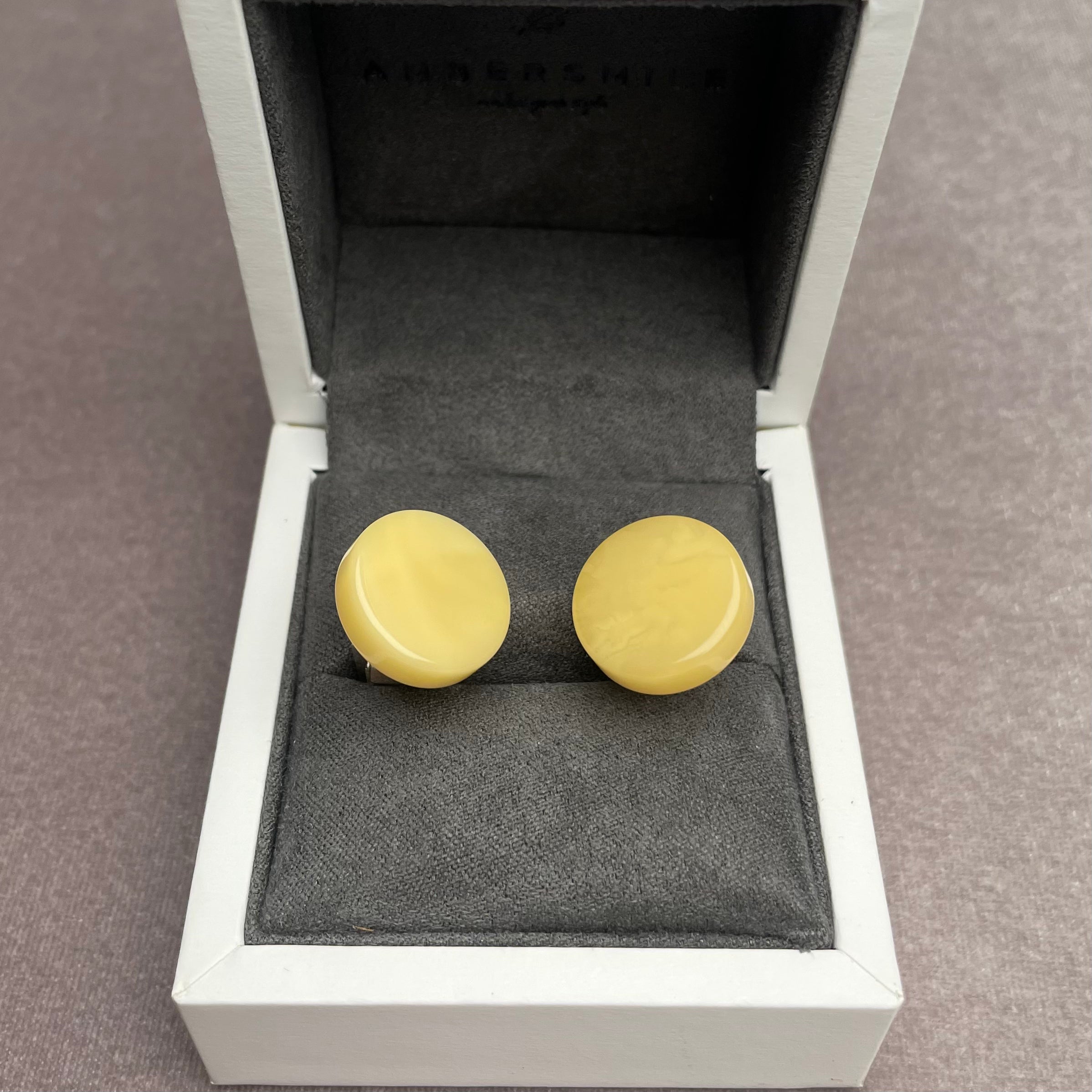 AMBER CUFFLINKS 7,1 G – ambersmilerosaries